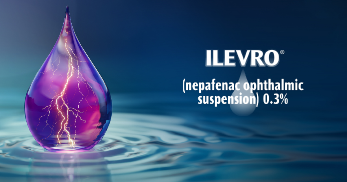 ILEVRO® (nepafenac ophthalmic suspension) 0.3% | Trusted Safety